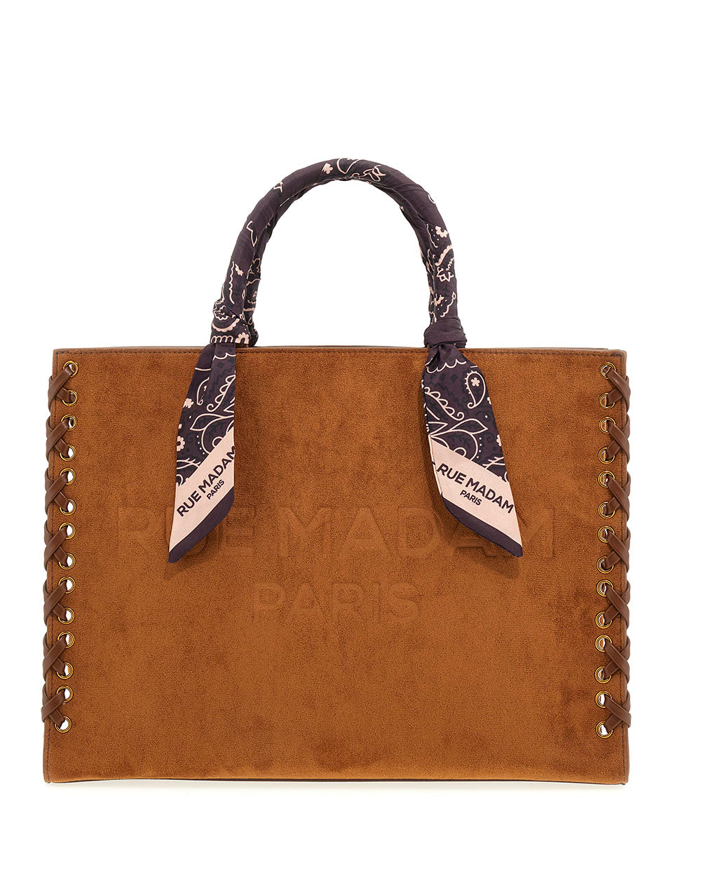 Bolso Tote Apache ante marrón Rue Madam Paris – Suma s Moda